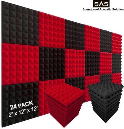 SOUNDPROOF ACOUSTIC SOLUTION Foam Pyramid Wall Price in India - Buy ...