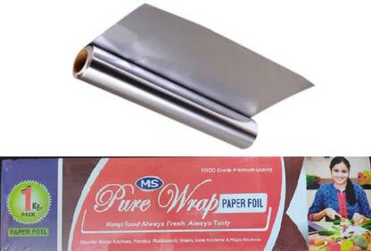 PAPRO Aluminium Foil Paper Food Wrapping Roll (Roti, Paratha, Sandwich ...
