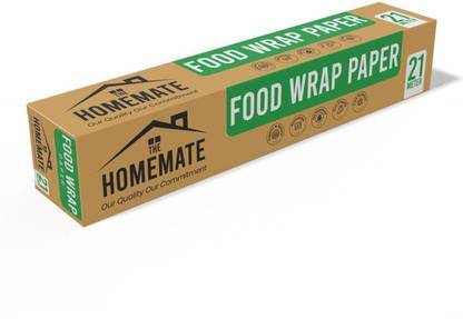THE HOMEMATE FOOD WRAP PAPER 21M Parchment Paper Price in India - Buy ...