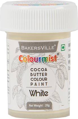 Colourmist Edible Cocoa Butter Colour Paint ( White ) White Price in ...