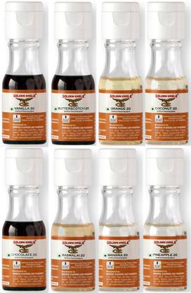 Golden Eagle Combo Of Food Essence 8 Different Flavours For Cake Baking ...