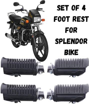 ZILLA Set of 4 foot rest for splendor Foot Rest Price in India - Buy ...
