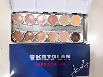 Krylon SupraColor Foundation Palette 12 Color Concealer - Price in ...