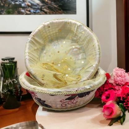 MBA TOKRI VALA Decorative Empty Hamper Chocolate/ Fruit/Vegitable Fancy ...