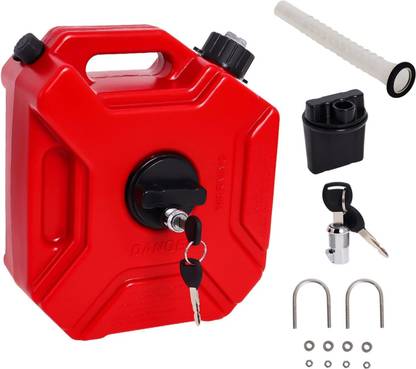 AutoPowerz 5 Liter With Lock Jerry Can Red 5 L Fuel Can Price in India ...