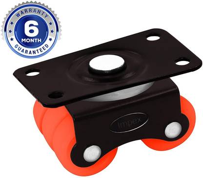 IMPEX Revolving Six Wheel Castor - Heavy Duty 400Kg Load Capacity ...