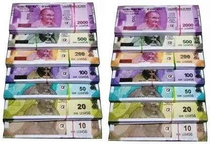 mayureshcollection Combo (8 Each x 7=56 Nakli Note) Playing Indian ...