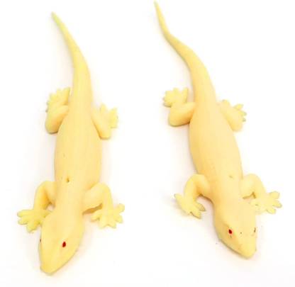 Decon (Chipkali 3 Pcs Real Looking) Toys Fake Lizard House Gecko Rubber ...