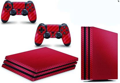 A1GRAPHIX PS4 Pro Console and Controllers Decal Cover+ 4 Led bar Decal ...
