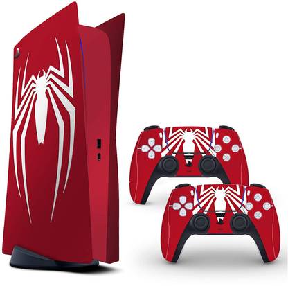 OIVO INDIA PS5 Spiderman Skin Digital Edition Console & Controller for ...