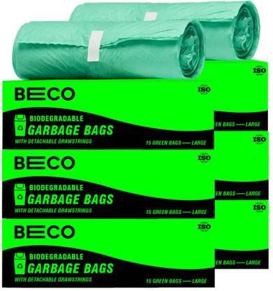 Beco Eco Friendly Biodegradable OXO Garbage Bags for Dustbin| 24 X 32 ...
