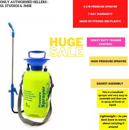AgroGold MANUAL SPRAY MACHINE 7 DAY WARRANTY AGRICULTURAL 5 Litres ...