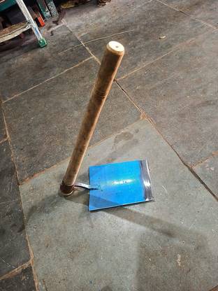 subaa Iron Spade for Gardening Heavy Duty Agriculture Tool with Wooden ...