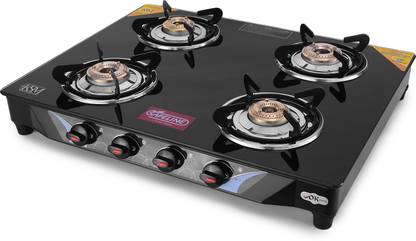 SAFELINE Glass Manual Gas Stove Price in India - Buy SAFELINE Glass ...