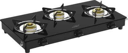 V-Guard VGD 369 PL Glass Manual Gas Stove Price in India - Buy V-Guard ...