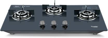 Prestige Desire Hobtop PHTD 03 AI Black L P Gas Table 8mm Thick ...