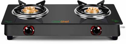 Greenchef Ebony Glass Manual Gas Stove Price in India - Buy Greenchef ...