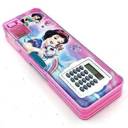 Flipkart.com | mum care BARBIE CALCULATOR PENCIL BOX WITH IN BUILT ...
