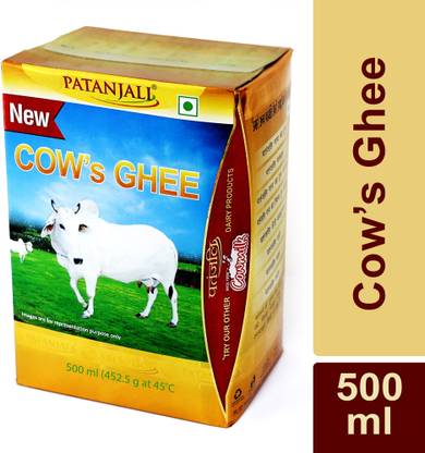 PATANJALI Pure Danedar Cow Ghee with Rich Aroma, Natural & Healthy Ghee ...