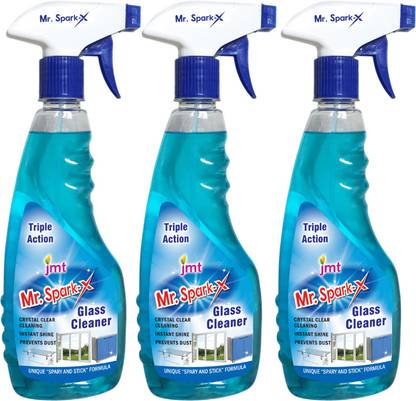 JMT Mr Spark-X TRIPLE ACTION GLASS CLEANER(pack of 3) Price in India ...