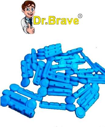 Dr.Brave 100 Round Lancet for Dr Morepen BG03 Glucometer Lancets Price ...
