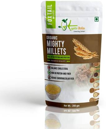 Organo India Foxtail Millets Grain Foxtail Millet Price in India - Buy ...