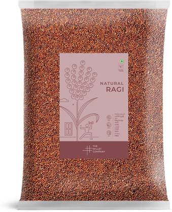 The Millet Company 5 Kg Natural Ragi, Nachni, Finger Millet, Organic ...