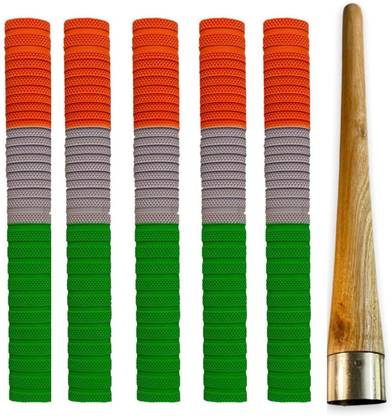 REEBOND 5 Flag Cricket Bat Grips With 1 Wooden Cone Super Tacky - Buy ...