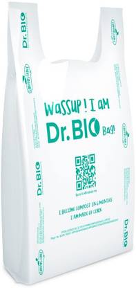 Dr. Bio Reusable Biodegradable and Compostable Certified Eco-Friendly Carry Bags Price in India ...