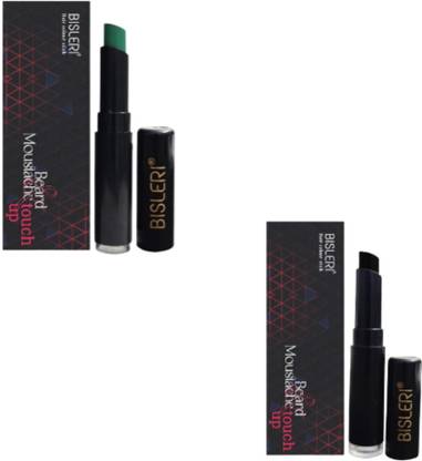 Bisleri Instant GREEN & BLACK Hair Color Streaking Stick For Beard Tru ...
