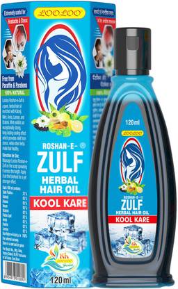 looloo Roshan-e-Zulf Hair Oil 120ml |Herbal Hair Oil |Mint, Brahmi ...