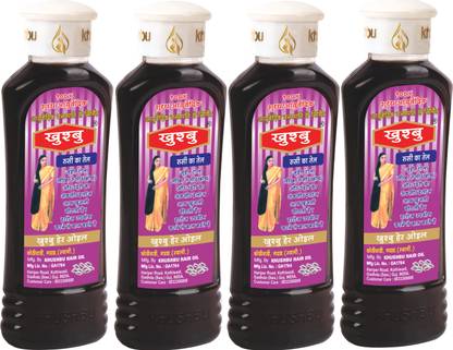 Khushbu Anti Dandruff & Lice Hair Oil 100 ML (PACK OF 4) Hair Oil ...