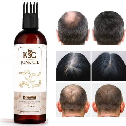 K3G Jonk Oil - Leech Tail for Hair Growth, Hair Fall Control Hair Oil ...