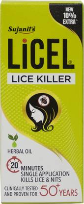 Licel Premium Herbal Oil Based Lice Nit Treatment Hair Oil - Price in ...