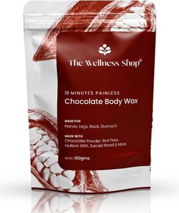 The Wellness Shop Chocolate Removal Powder-10 Minute Full Body Wax ...