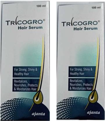 Ajanta Pharma Tricogro Hair Serum for All Hair Type Pack of 2 - Price ...
