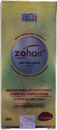 Zohair HAIR FALL CONTROL SERUM - Price in India, Buy Zohair HAIR FALL CONTROL SERUM Online In ...