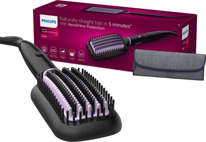 PHILIPS BHH896/10 Hair Straightener Brush - PHILIPS : Flipkart.com