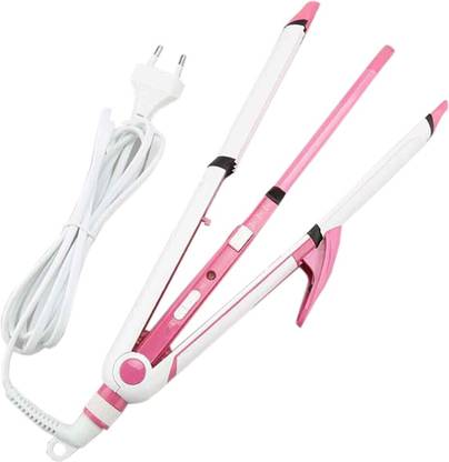 lkjh Women hair strightner 1291 Professional 3IN1 Dual-use Hair Flat ...