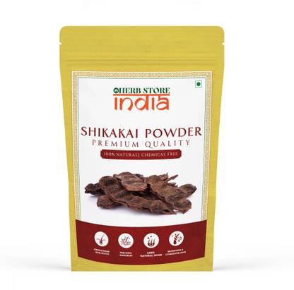 herb store india 100% Pure Shikakai Powder For Silky, Soft & Shiny Hair ...