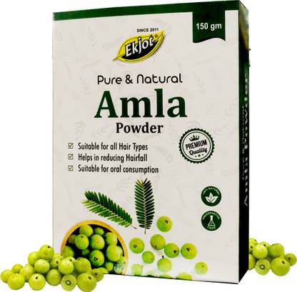 Ekjot Amla Indian Gooseberry Powder for Hair Growth | Edible Quality ...