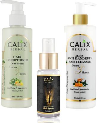 calix Herbal Hair Conditioner 200ml + Anti Dandruff Hair Shampoo 200ml ...