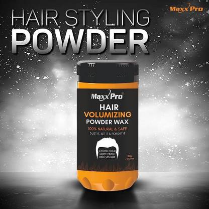 MaxxPro Hair powder for High Volume, Strong Hold and Matte Look Styling ...
