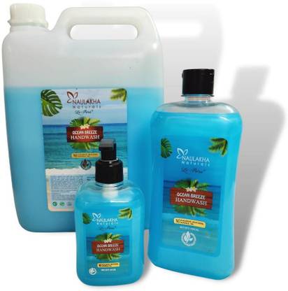 Le Pura 1L Ocean Breeze Handwash + 2x 250ml Ocean Breeze Handwash Hand ...