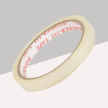freshana Half Inch Transparent White CelloTape 65 m Single Sided Tape ...