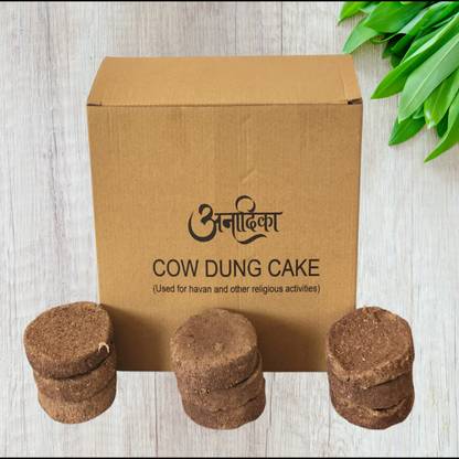 ANADIKA Pure Desi Cow Dung Cake/ Gobar ke Uple/ Kande For Pooja & Havan ...