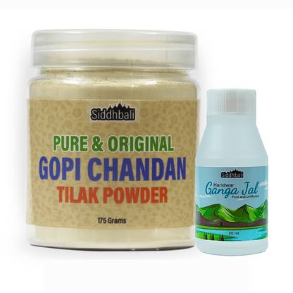 Siddhbali Original and Pure Gopi Chandan Tilak Powder Natural Tika ...