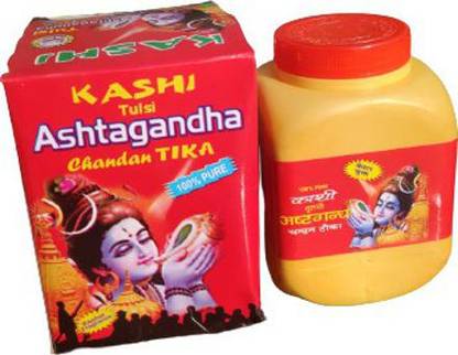 kashi Original Tulsi Ashtagandha Chandan Tika from Vrindavan || Ashwagandha (500 G) Price in ...