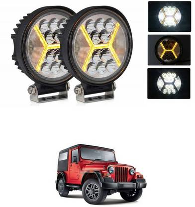 LOVMOTO LED Fog Light for Mahindra Thar Price in India - Buy LOVMOTO ...