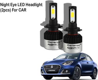 Generox LED Headlight for Maruti Suzuki Swift Dzire Price in India - Buy Generox LED Headlight ...